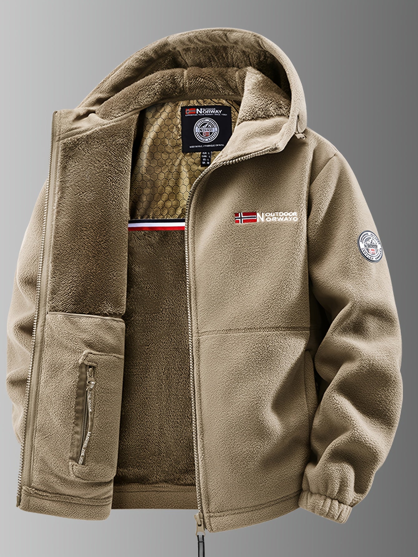 Nathaniel | Thermal Fleece Winter Jacket – MAVE LONDON